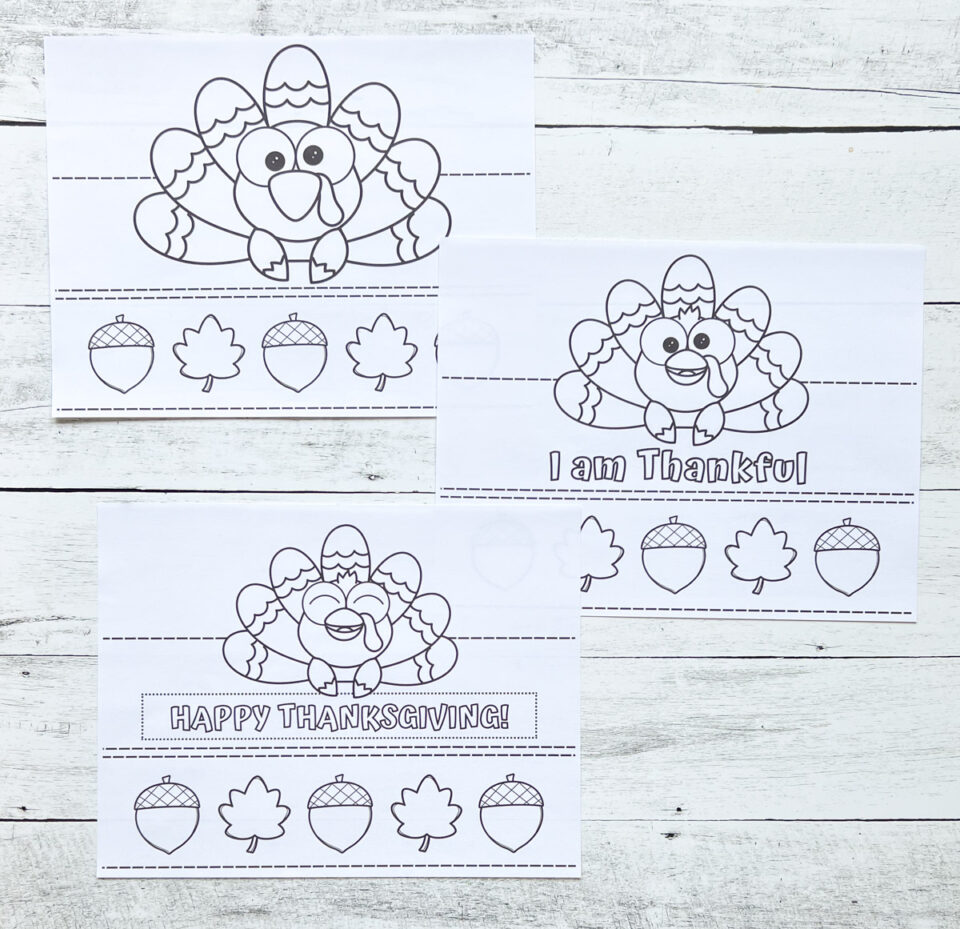 Free Printable Turkey Crown for Kids