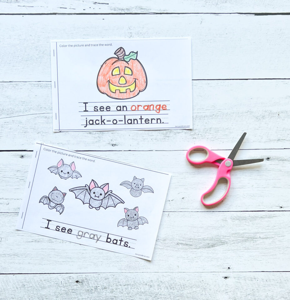Halloween Printable Book | Free Preschool Activity Pages