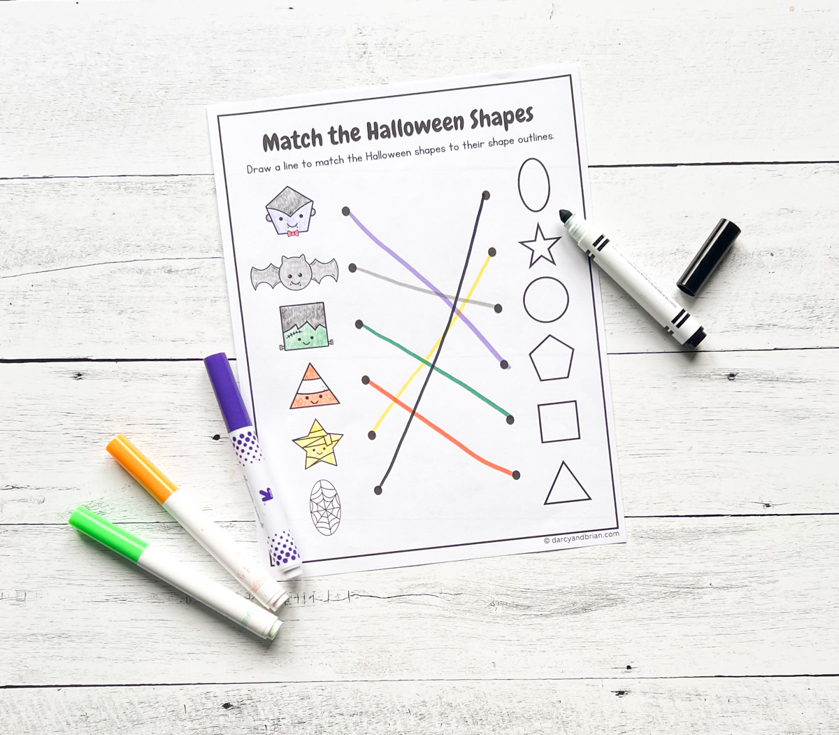 Halloween Worksheets For Preschool