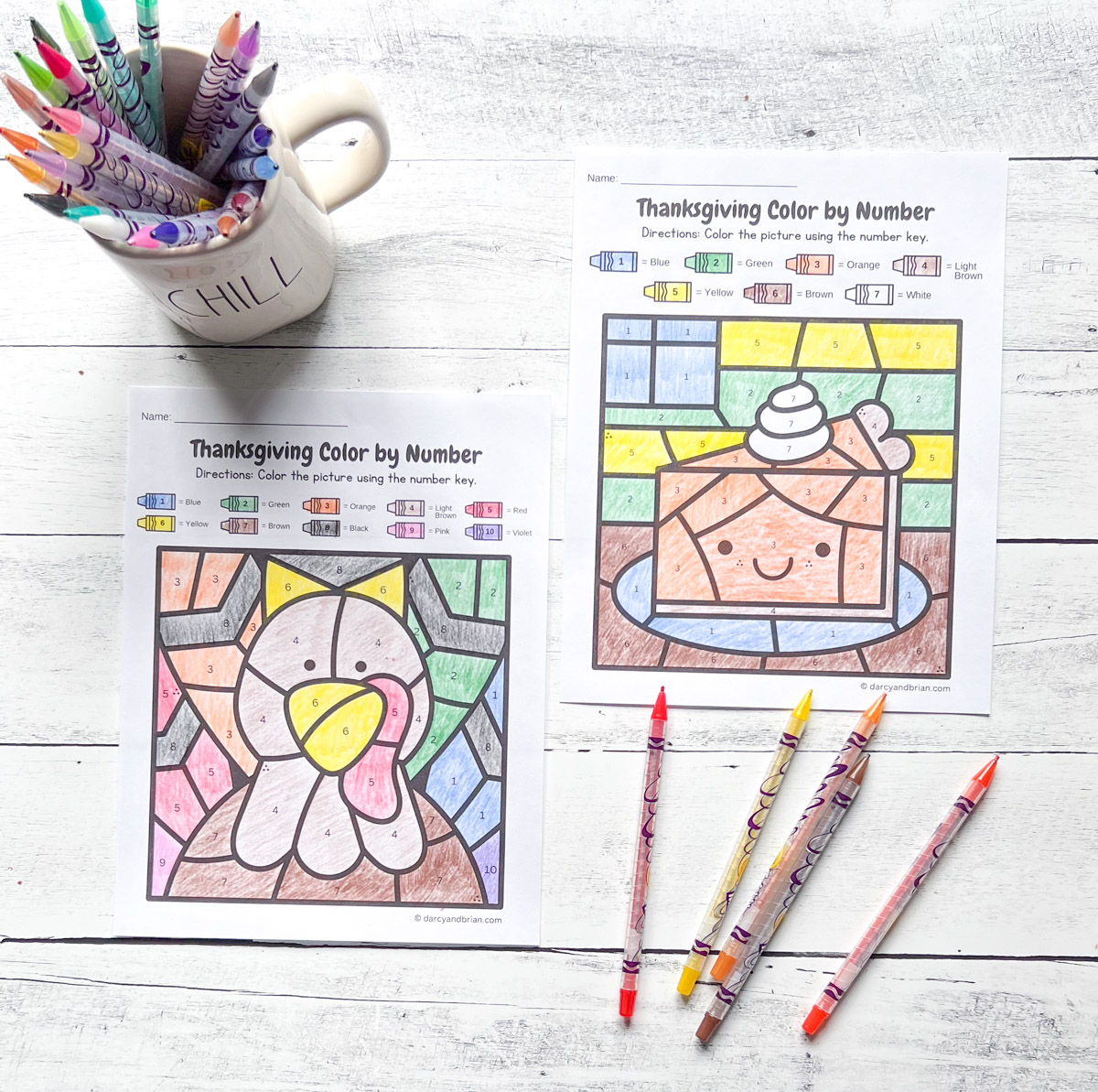 Thanksgiving Printables For Preschoolers