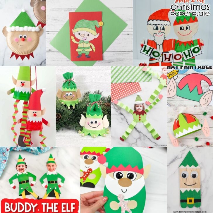 Enchanting Elf Crafts for Kids: Fun Christmas Activities