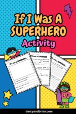 Free Printable Superhero Activity Sheets for Kids