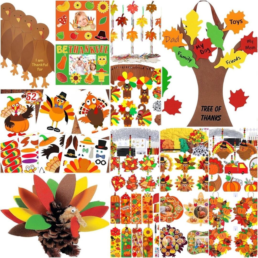 Fun Thanksgiving Craft Kits for All Ages
