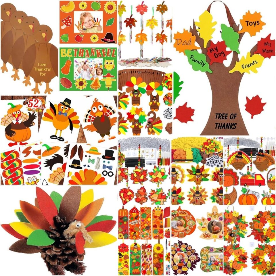 Fun Thanksgiving Craft Kits for All Ages