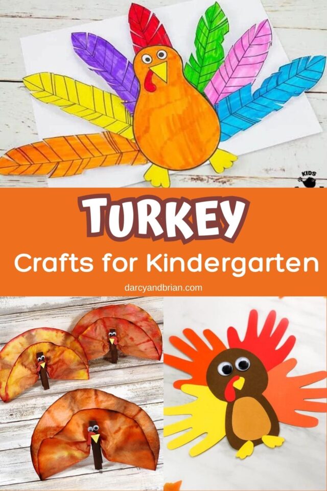 Fun Turkey Crafts for Kindergarten Kids