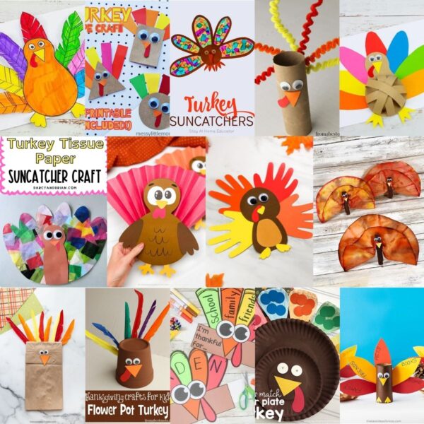 Fun Turkey Crafts for Kindergarten Kids