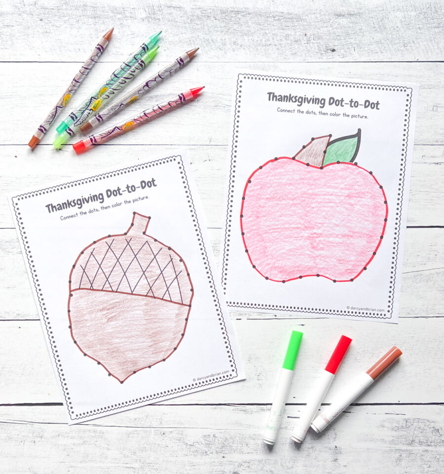 Thanksgiving Printables For Preschoolers