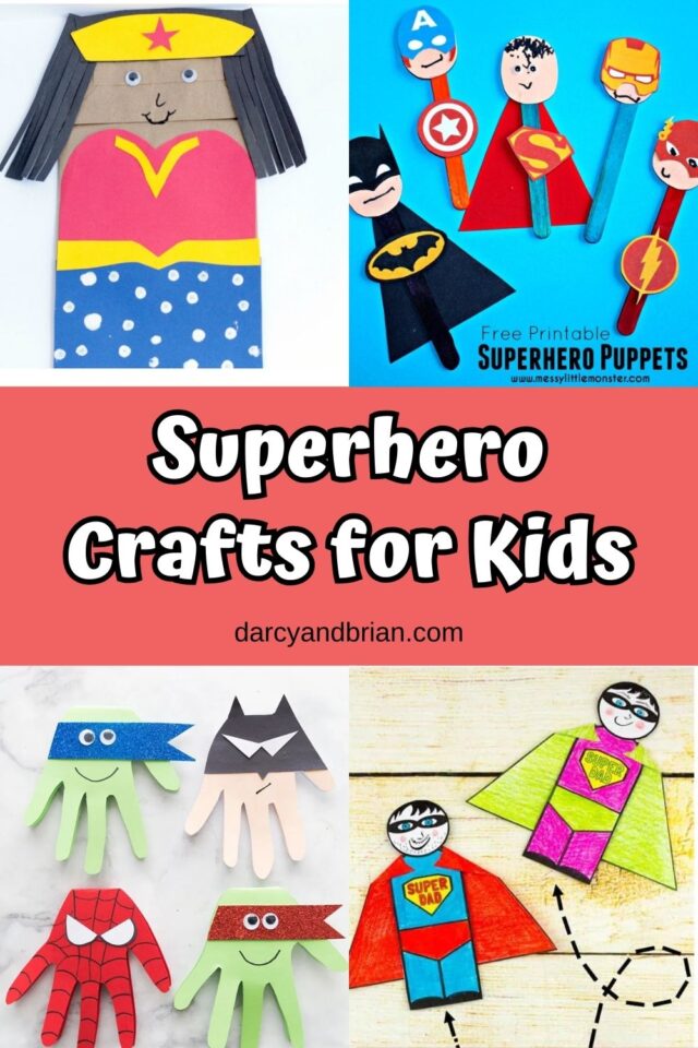 Superhero Crafts for Kids | Encourage Creativity and Imagination