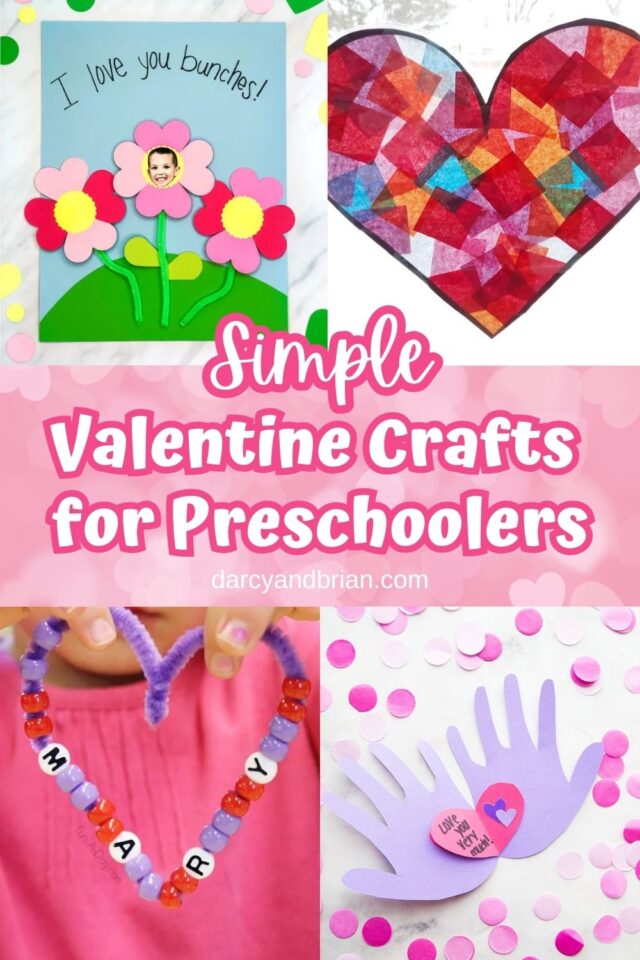 Simple Valentine Crafts for Preschoolers - Fun & Easy Ideas